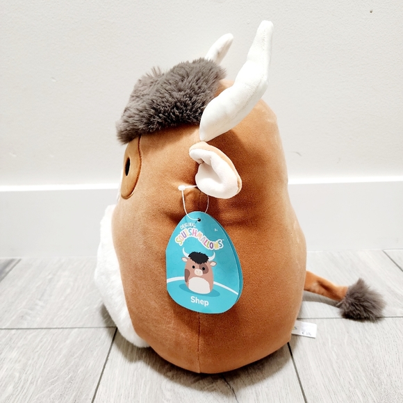 Squishmallows | Toys | Squishmallows Shep The Brown Spotted Bull 1 ...